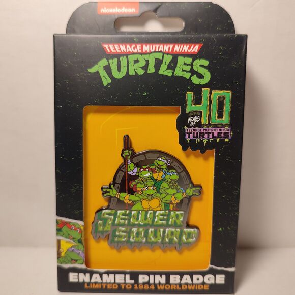 Nickelodeon | Jewelry | Teenage Mutant Ninja Turtles Sewer Squad Enamel ...